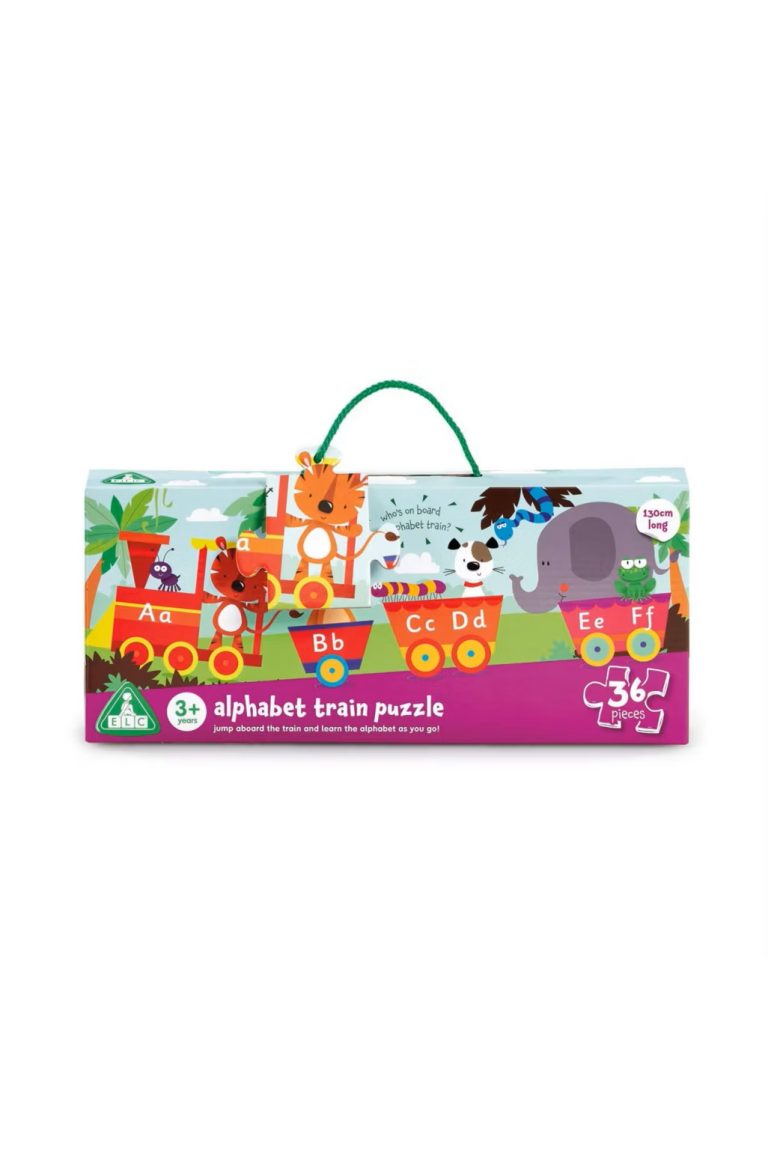 Alphabet Jungle Train Puzzle – ELC Toys