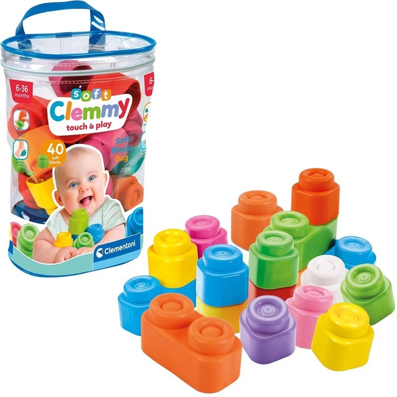 Clemmy Blocks – 40 Pieces – ELC Toys